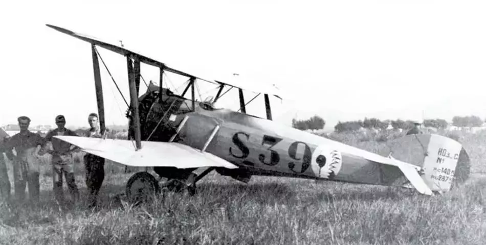 Hanriot HD.3C.2ダブルファイター。フランス