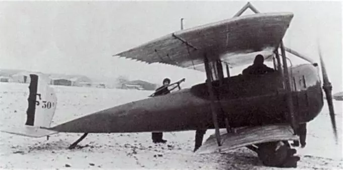 Zkušený dvojitý bojovník / Scout Farman F.30A / B Scout. Francie