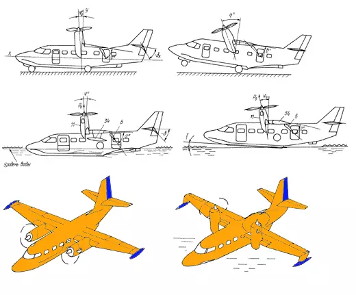 Victor Arsenyev. "Vector Craving" oder e puer Wierder iwwer d'Geschicht vun der Erscheinung vu Fliger mat vertikaler Takeoff a Landung.