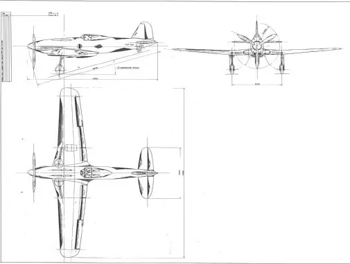 Італійські паперові проекти. Проект одномоторного винищувача CMASA (FIAT) CS.38