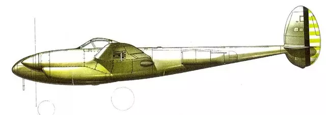 Fighter-Interceptor Lockheed XP-49.