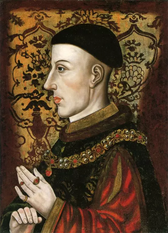 King England Henry V.