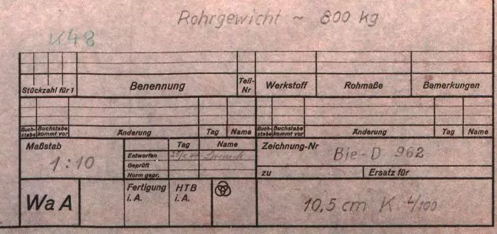 Yuri palasolok. Tangki e-séri Jerman - sajarah tina knifikasi anu salah 3018_12