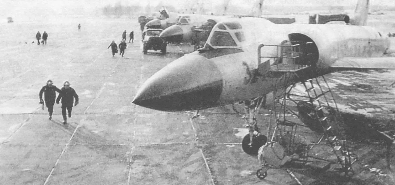 TU-128 Ένα από τα συντάγματα του 10ου Αμυντικού Στρατού, η περιοχή του Αρχαγγέλσκ