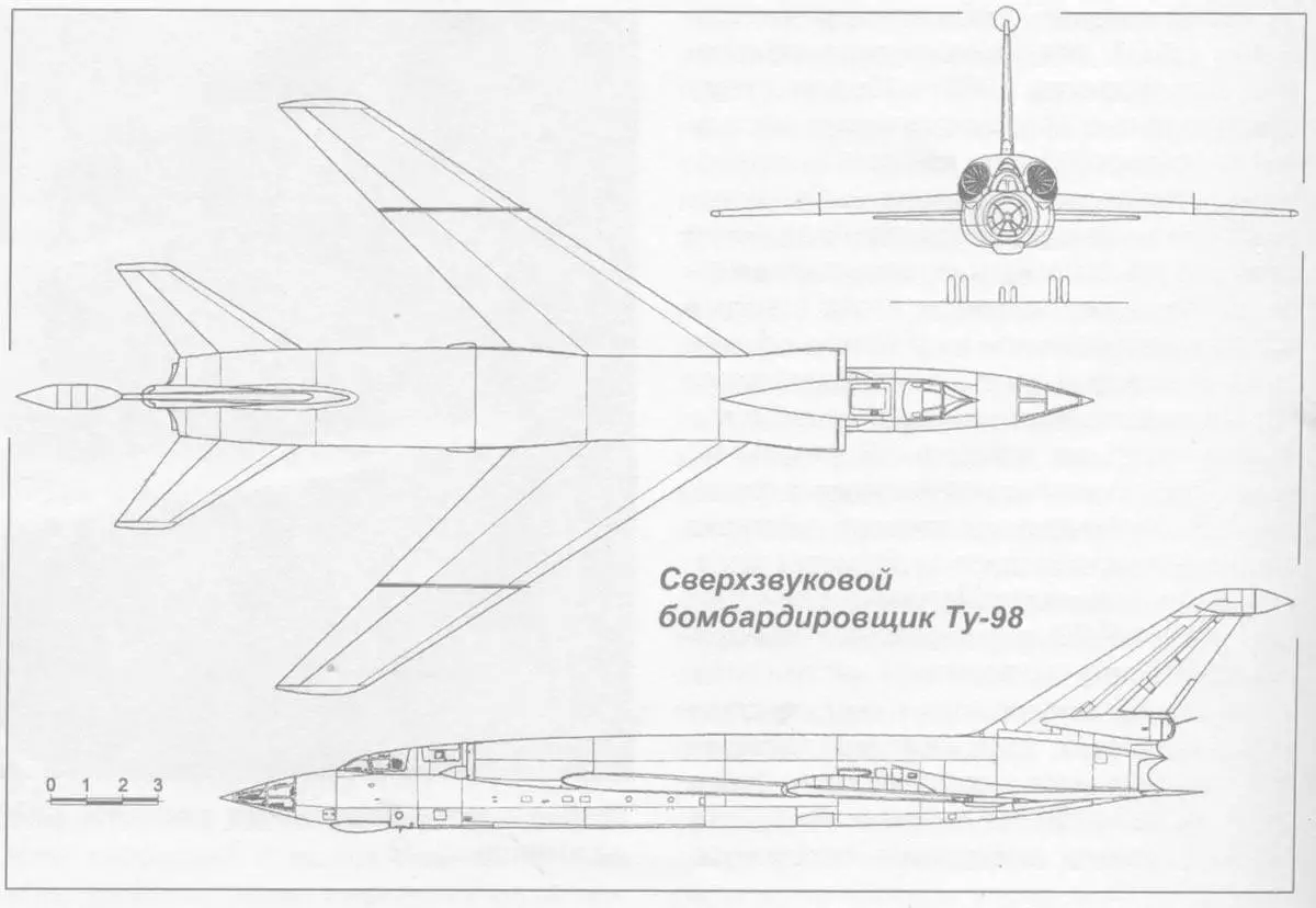 Farging Fighter-Interceptor TU-128 (osa 1) Lentokoneen luominen