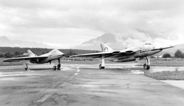 Swiss experimental fighter-bomber N-20.