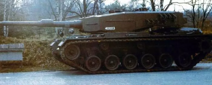 Haɓaka hasumiya M48 Hasumiya Leopard 2. Jamusanci