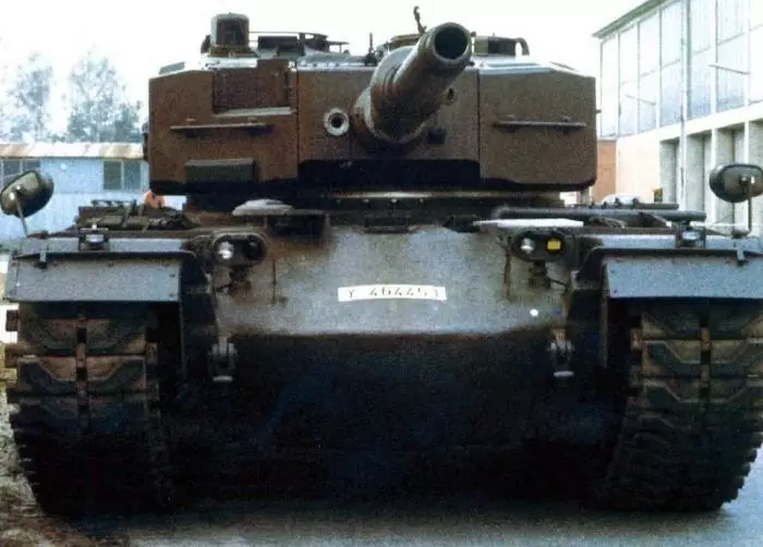 Haɓaka hasumiya M48 Hasumiya Leopard 2. Jamusanci