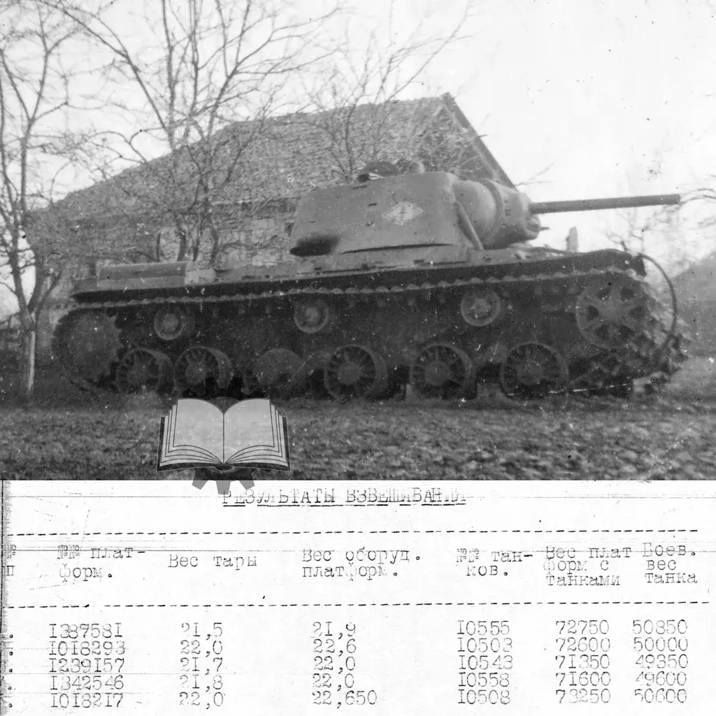 KV-1 kütləsi ilə əsl vəziyyət. Bir ton gak ilə 49 kütləsi olan, 50 ton kütləsi olan qaynaqlı qüllələr olan maşınlar - tökmə ilə