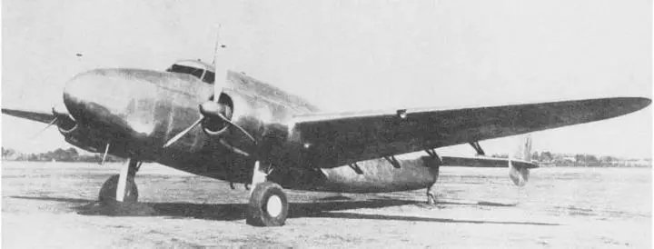 Japanese Lokhid - Ki-56 Transport Aircraft.