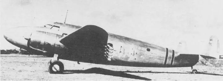 Japanese Lokhid - Ki-56 Transport Aircraft.