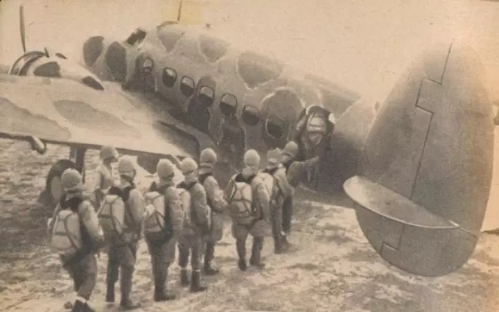 Japanese Lokhid - Ki-56 Transport Aircraft.