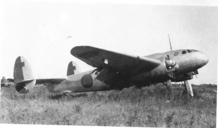 Japanese Lokhid - Ki-56 Transport Aircraft.