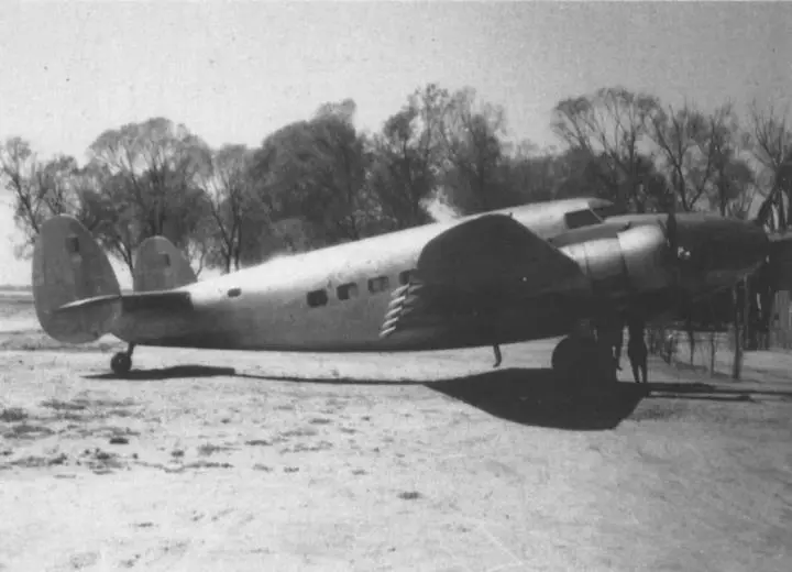 Japanese Lokhid - Ki-56 Transport Aircraft.