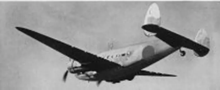 Japanese Lokhid - Ki-56 Transport Aircraft.