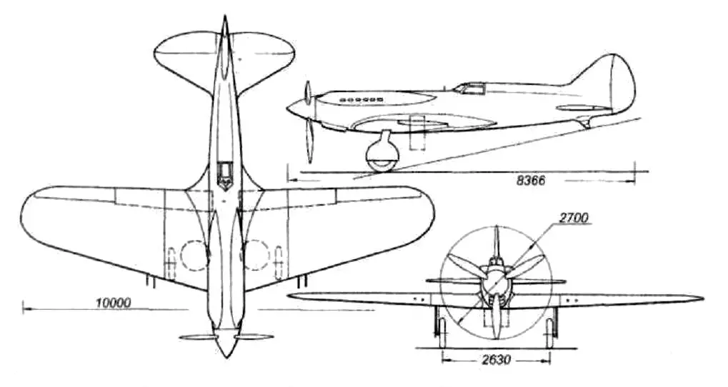 Fauteur expérimenté I-21. l'URSS