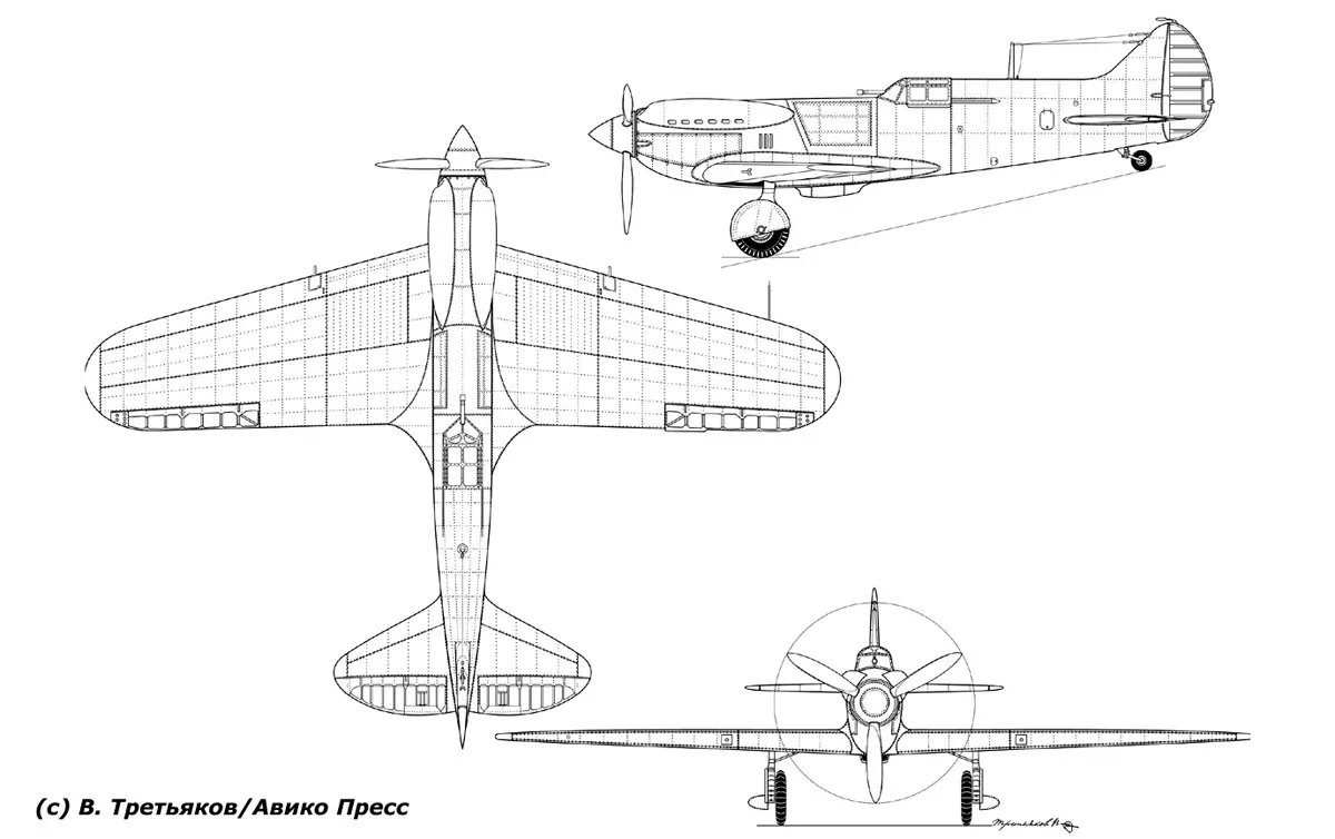 經驗豐富的 I-21 戰鬥機。蘇聯