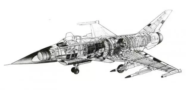 Jet Supersonic Multi-purpose Aircraft Na - Novi Avion (Jugoslavia)