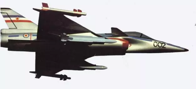 Jet Supersonic Multi-Purpose Pesawat Na - Novi Avion (Yugoslavia)