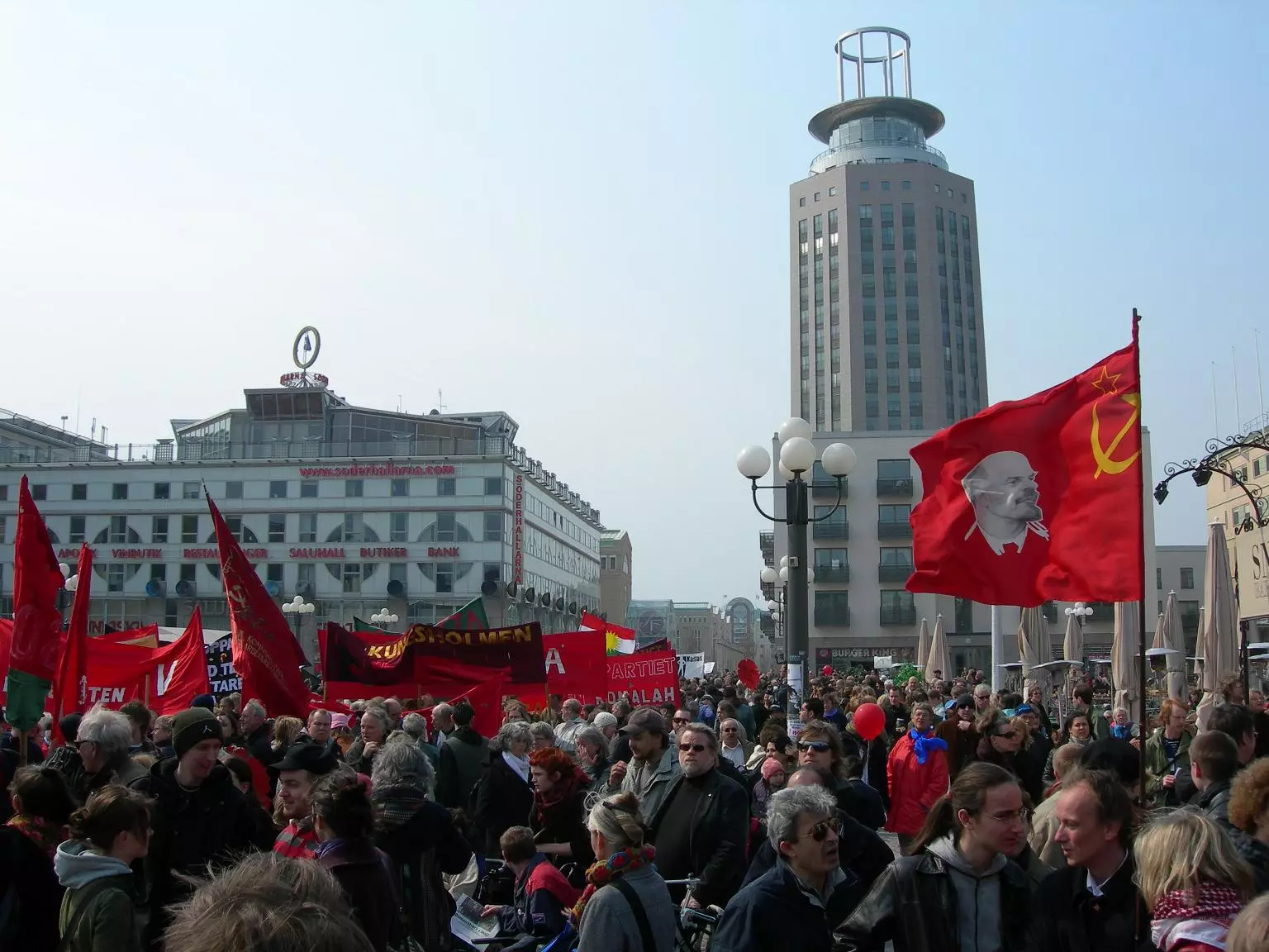 Internationale Solidarity Day-werknemers