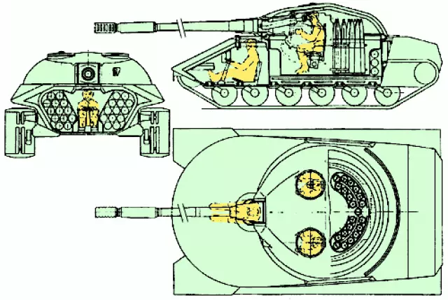 Ol ýerde ýok tanklar - Sowet raketa tanklary we başgalar.