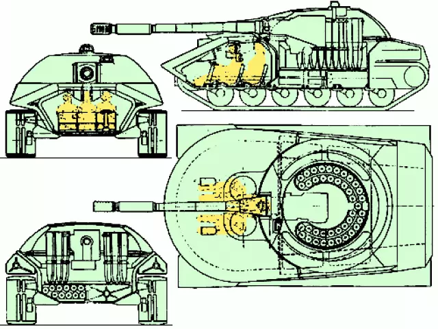 Ol ýerde ýok tanklar - Sowet raketa tanklary we başgalar.