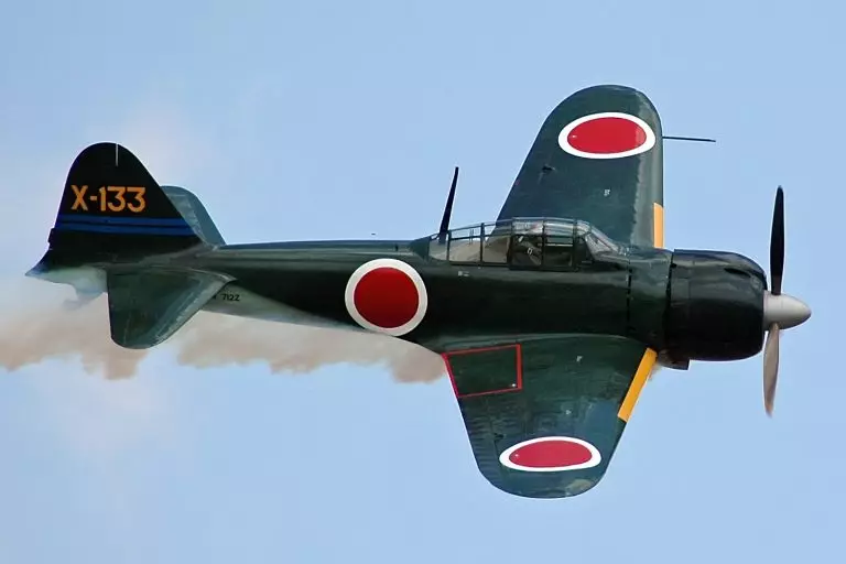 Mitsubishi a6m nulis.