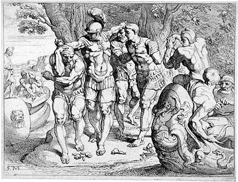 Odyssey takes his people from lotophiagha