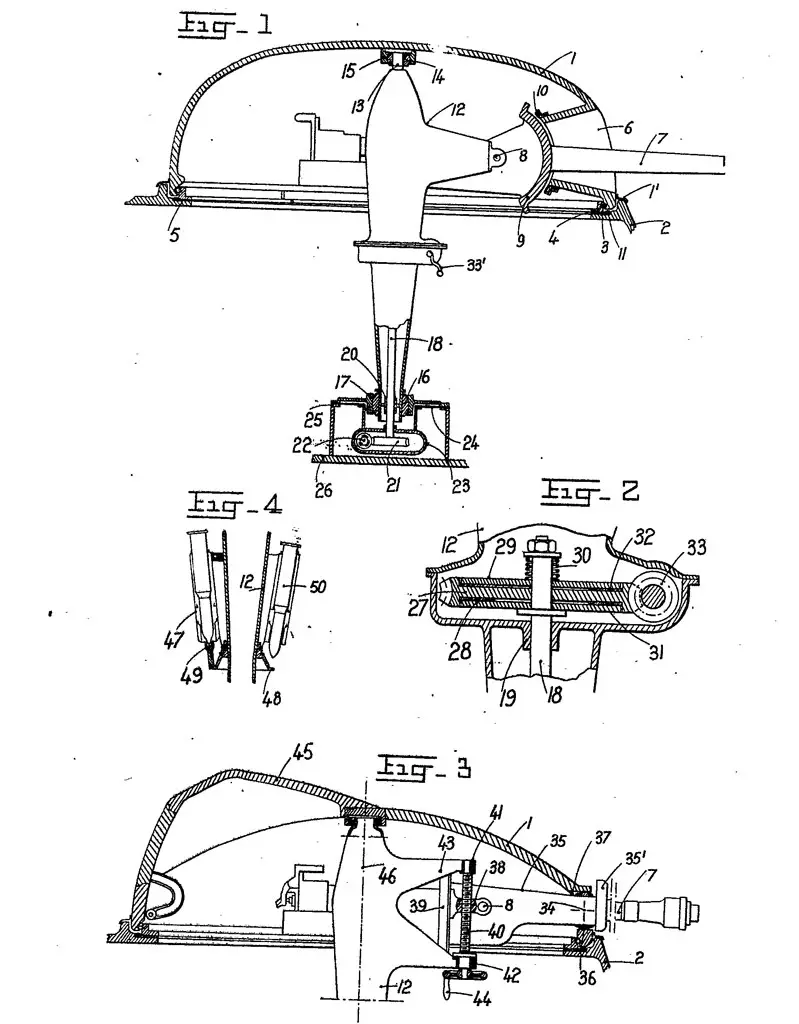 Kisasa cha Renault-Ballland mnara katika utukufu wake wote, mfano wa patent. Kinadharia, mnara ulikuwa mara mbili, kwa kweli, ilikuwa ni hesabu chini