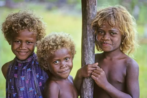 Por que os negróides são tão escurecidos? E também sobre cabelos brancos - de onde são?