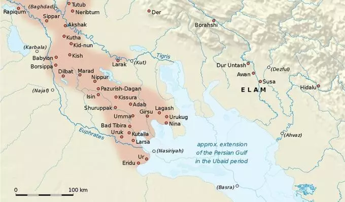 Perang Mesopotamia Purba. Bahagian 1. Perang Perbendaharaan Abad Tembaga