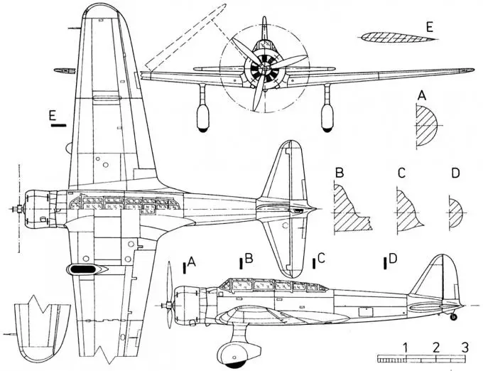 Isang pamilya ng mga talunan. Mga sasakyang panghimpapawid ng reconnaissance ng deck na Nakajima C3N1. Hapon