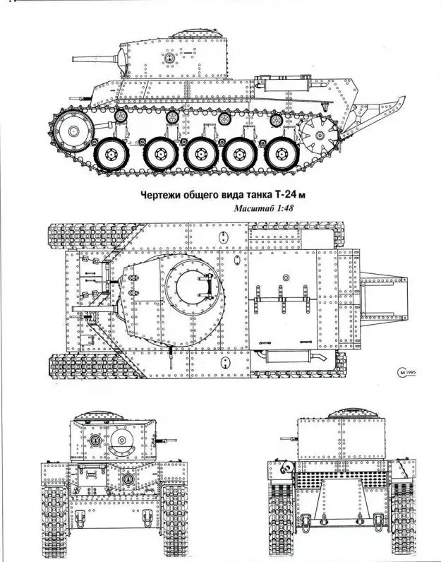 Gihimo sa USSR. Alternatibong Tunga nga Tank 30s