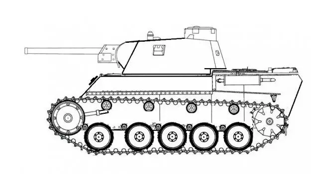 Gihimo sa USSR. Alternatibong Tunga nga Tank 30s