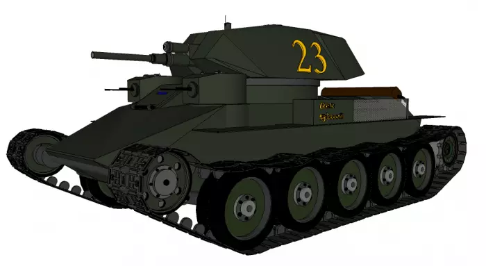 Gihimo sa USSR. Hikalimtan alternatibo. Tank T-29