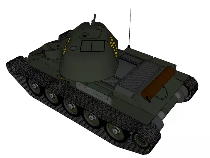 Napravljeno u SSSR-u. Zaboravljena alternativa. Tenk T-29