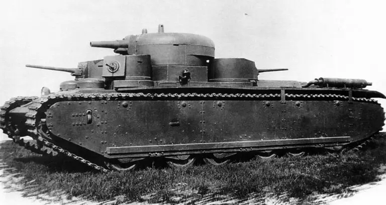 Lou pwa nan limyè oswa altènatif tank T-35a