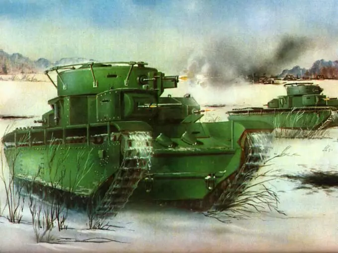 სატანკო T-35. სსრკ