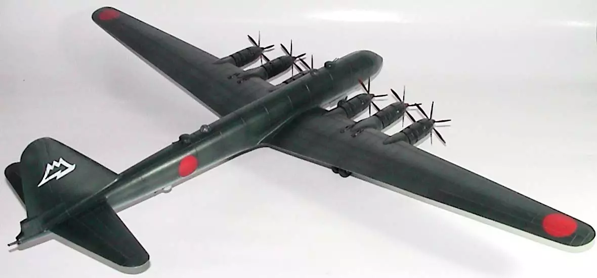 Japoński „rozjemca”. Projekt ciężkiego bombowca Nakajima G10N Fugaku (中 島 G10N 富 岳). Japonia