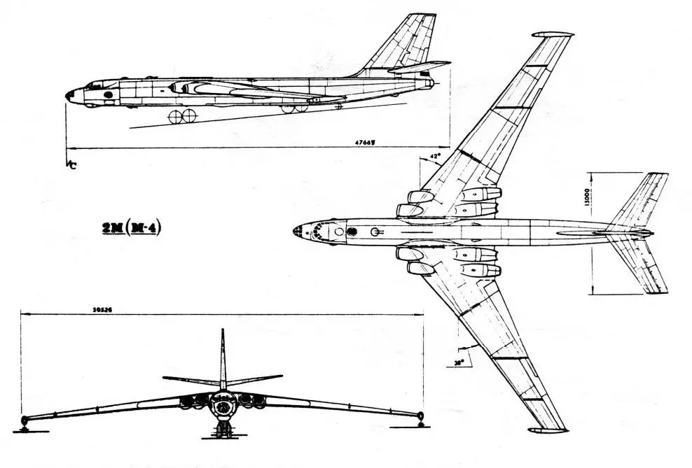 Da farko na sake magana mai mahimmanci. Tarihin halittar M-4 jefa. USSR