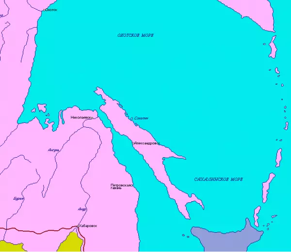 Suuriruhtinas Aleksei Aleksandrovitš ja hänen laivastonsa. Osa 5. Sahalin ja Kuriles.