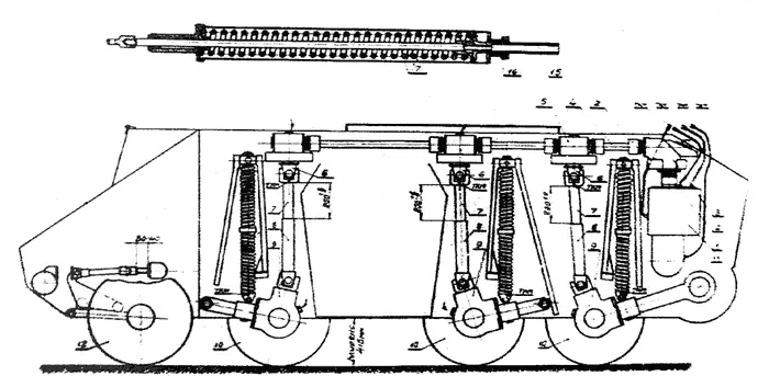 Alternatieve zelfrijdende artillerie-installatie ZIS-37 arr. 1941. de USSR