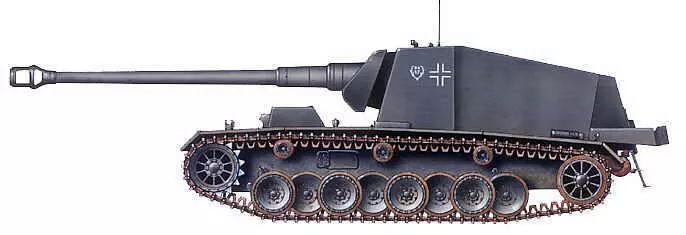 Alternatif Kursk Arc dengan tangki alternatif Panzer v 