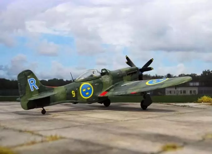 Combatientes alternativos SAAB J 27. Suecia