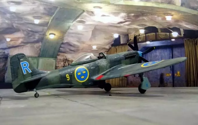 Combatientes alternativos SAAB J 27. Suecia