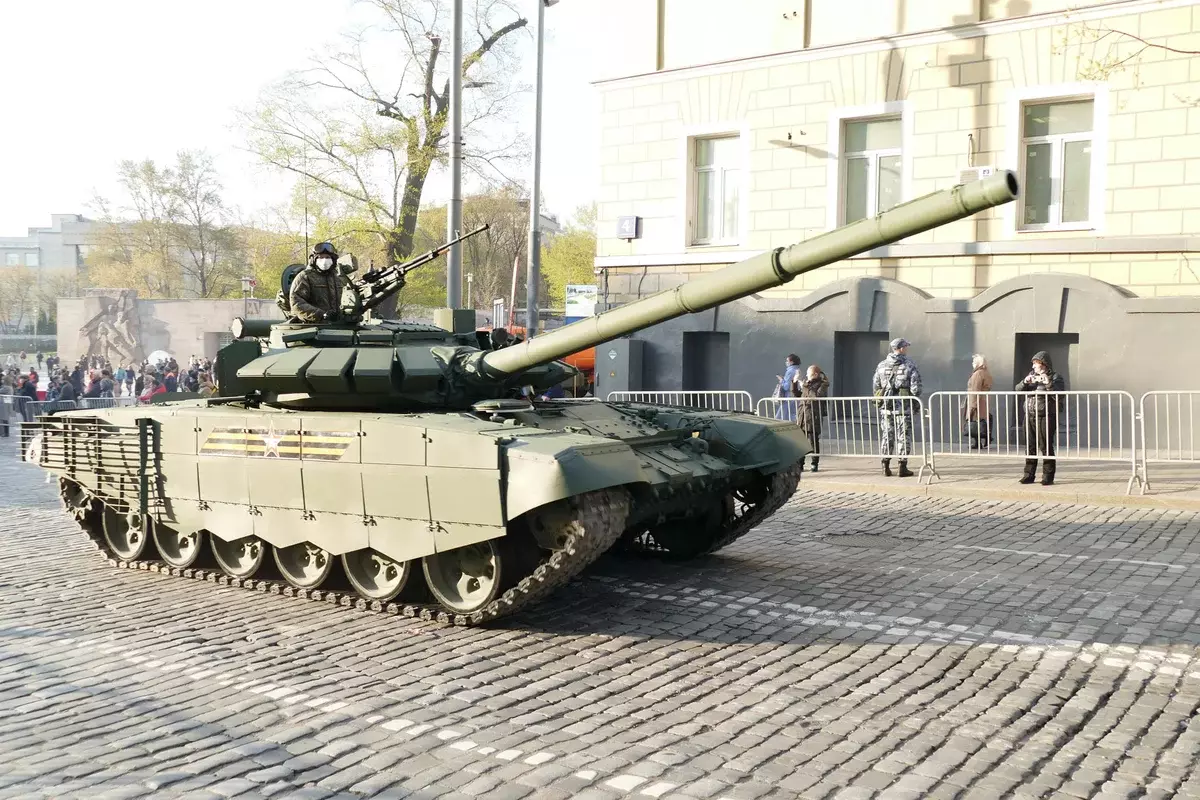 Hovedtank T-72B3 Eksempel 2016