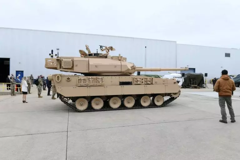 Prototypes of light tanks of the future for the US Army