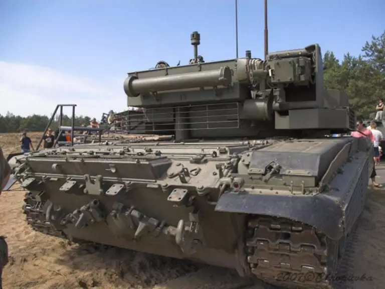 Slovakisk modernisering T-72 Tank. T-72m2 moderna