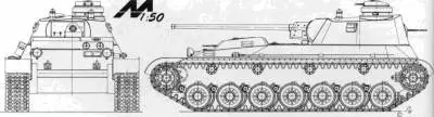 A-44。 Supertank。蘇聯。 1941.