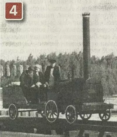 Az orosz gőzmozdony 180 éve